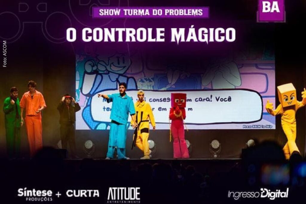 Turma do Problems chega a Feira de Santana com espetáculo interativo e ...
