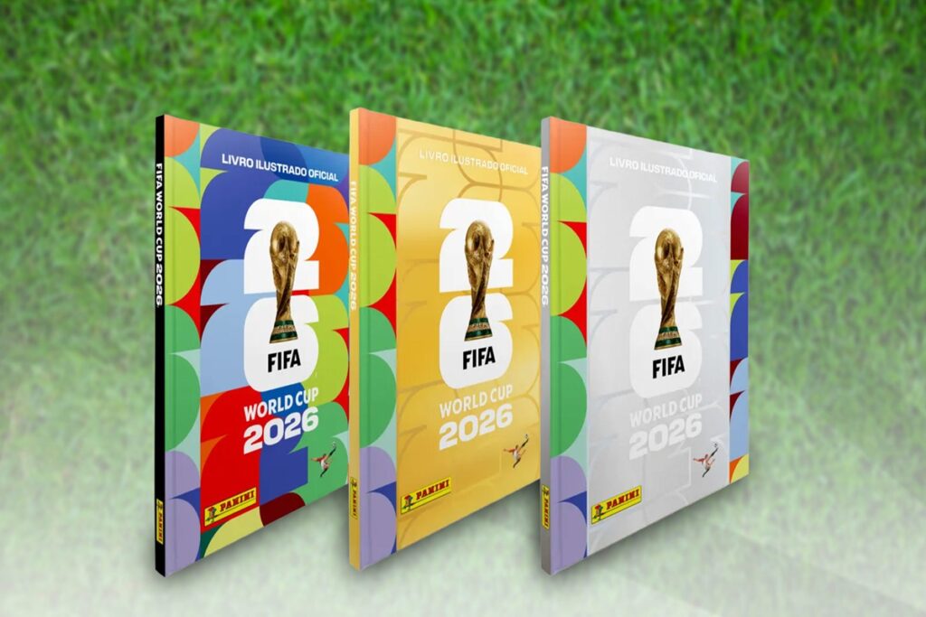 Álbum da Copa 2026: preços e diferenças entre capa Ouro e Prata